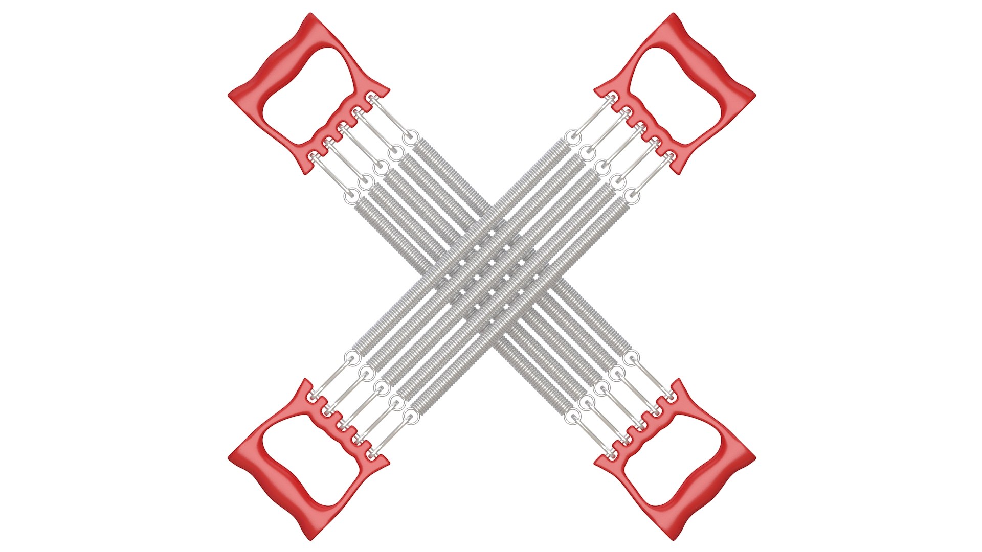 Spring Chest Expander Red 3D Model - TurboSquid 2017542