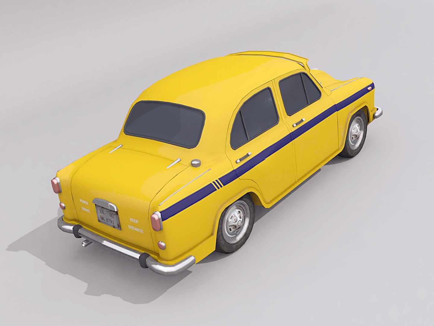 Ambassador Classic 3d Model