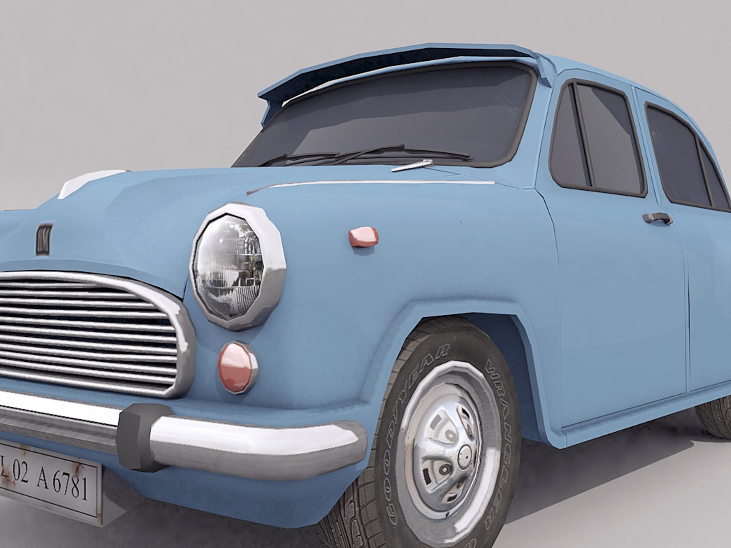 Ambassador Classic 3d Model