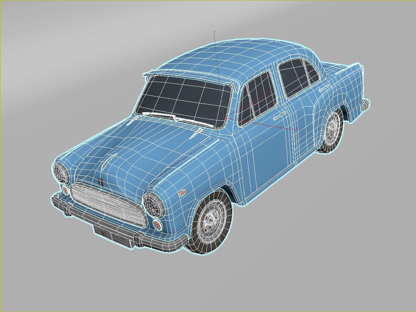 Ambassador Classic 3d Model