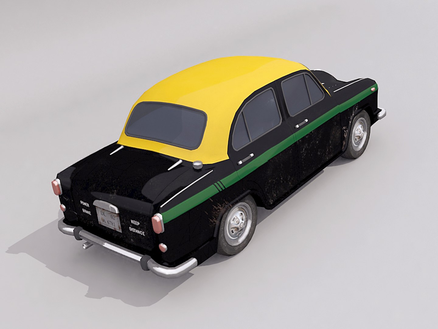 Ambassador Classic 3d Model