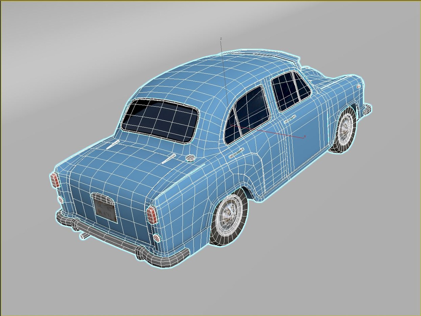 Ambassador Classic 3d Model