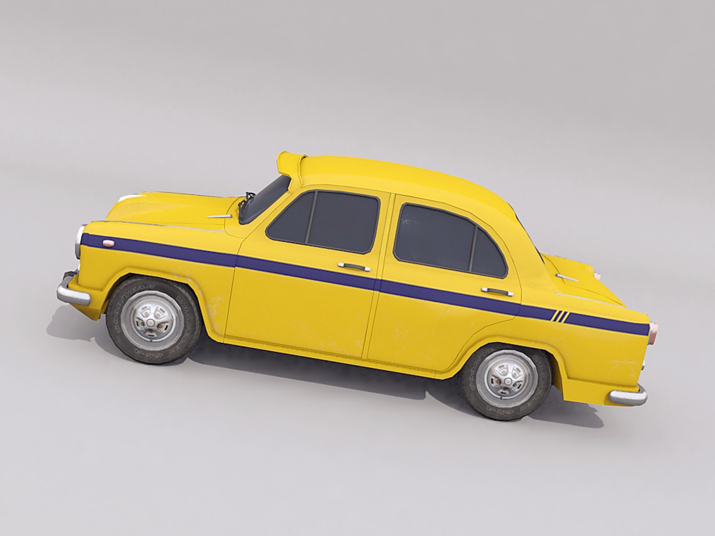 Ambassador Classic 3d Model