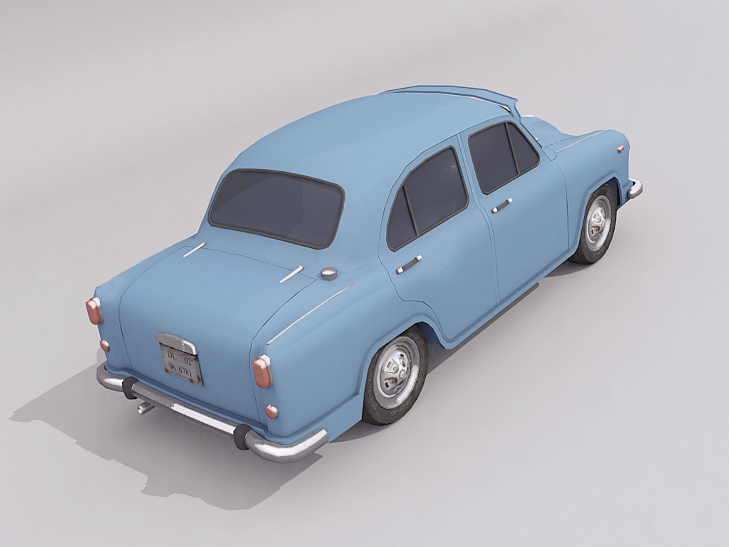Ambassador Classic 3d Model