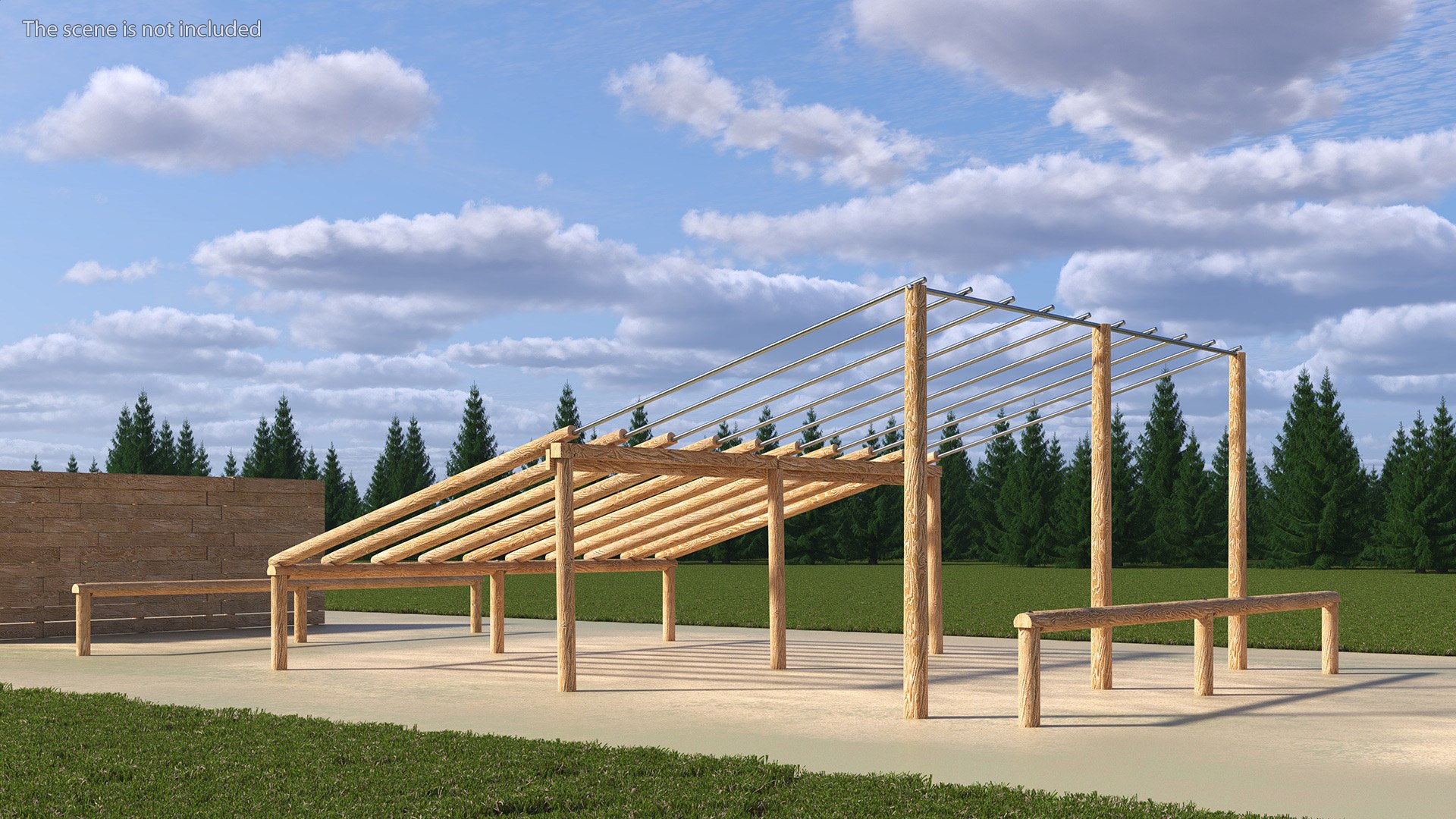 Inclined Training Obstacle 3D Model - TurboSquid 2235613