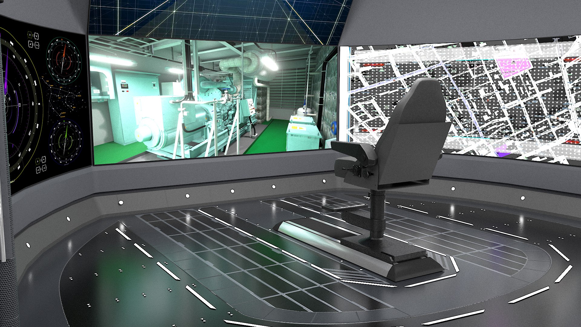 Control Center 3D - TurboSquid 1508563