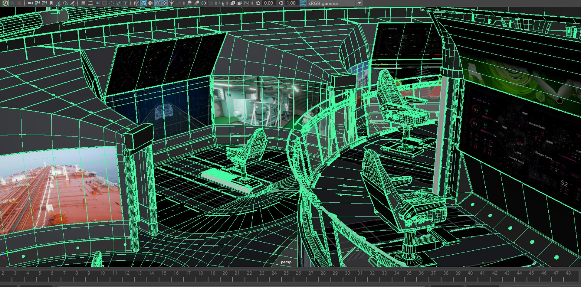 Control Center 3D - TurboSquid 1508563