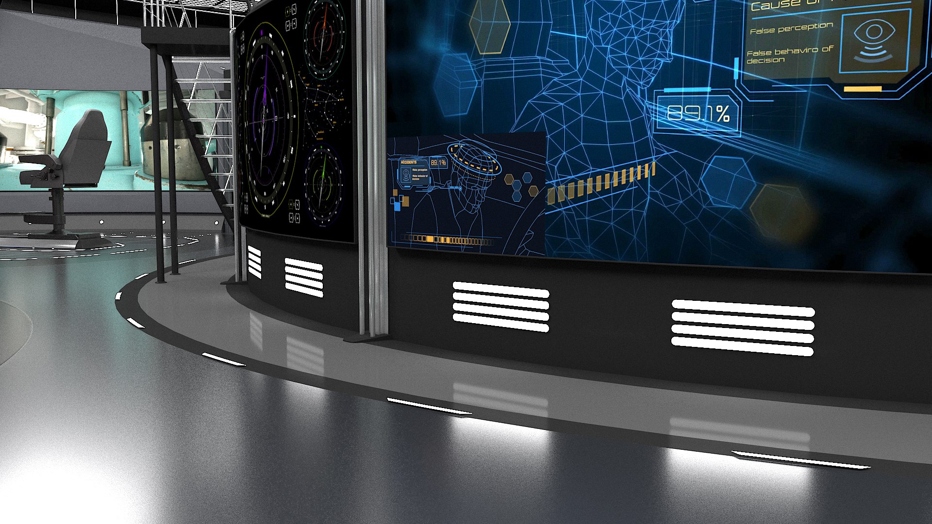 Control Center 3D - TurboSquid 1508563