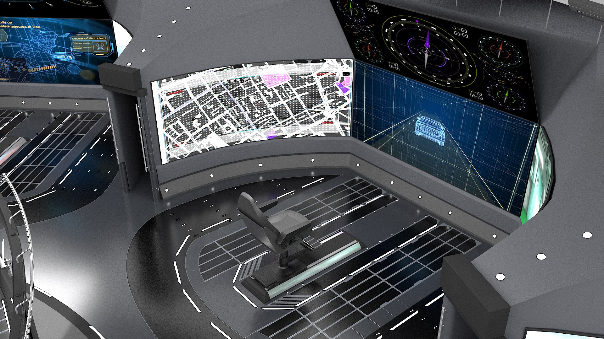 Control Center 3D - TurboSquid 1508563