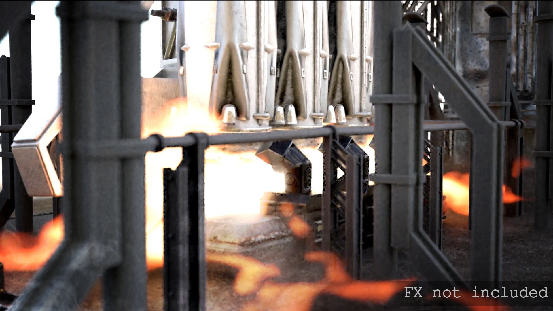 Rocket Launch Pad Interior Modular Environment 3D Model - TurboSquid ...