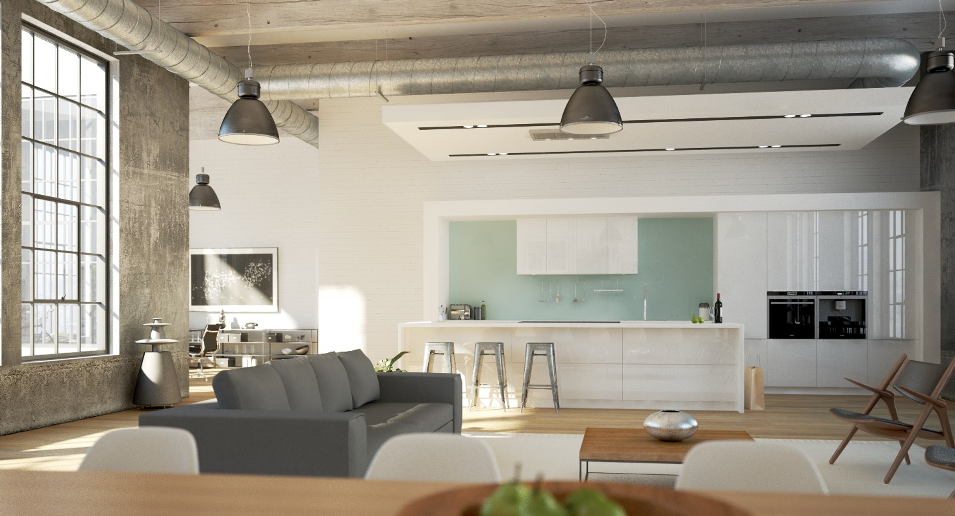 3ds New York Style Loft