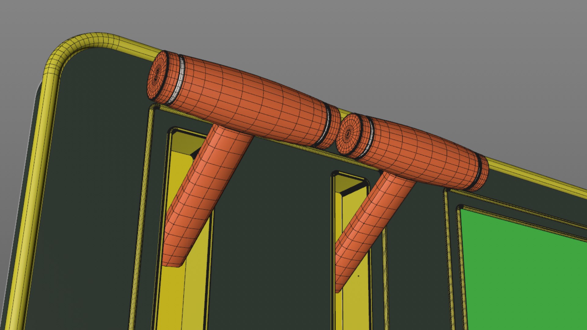 Cartoon Control Panel 3D - TurboSquid 2113808