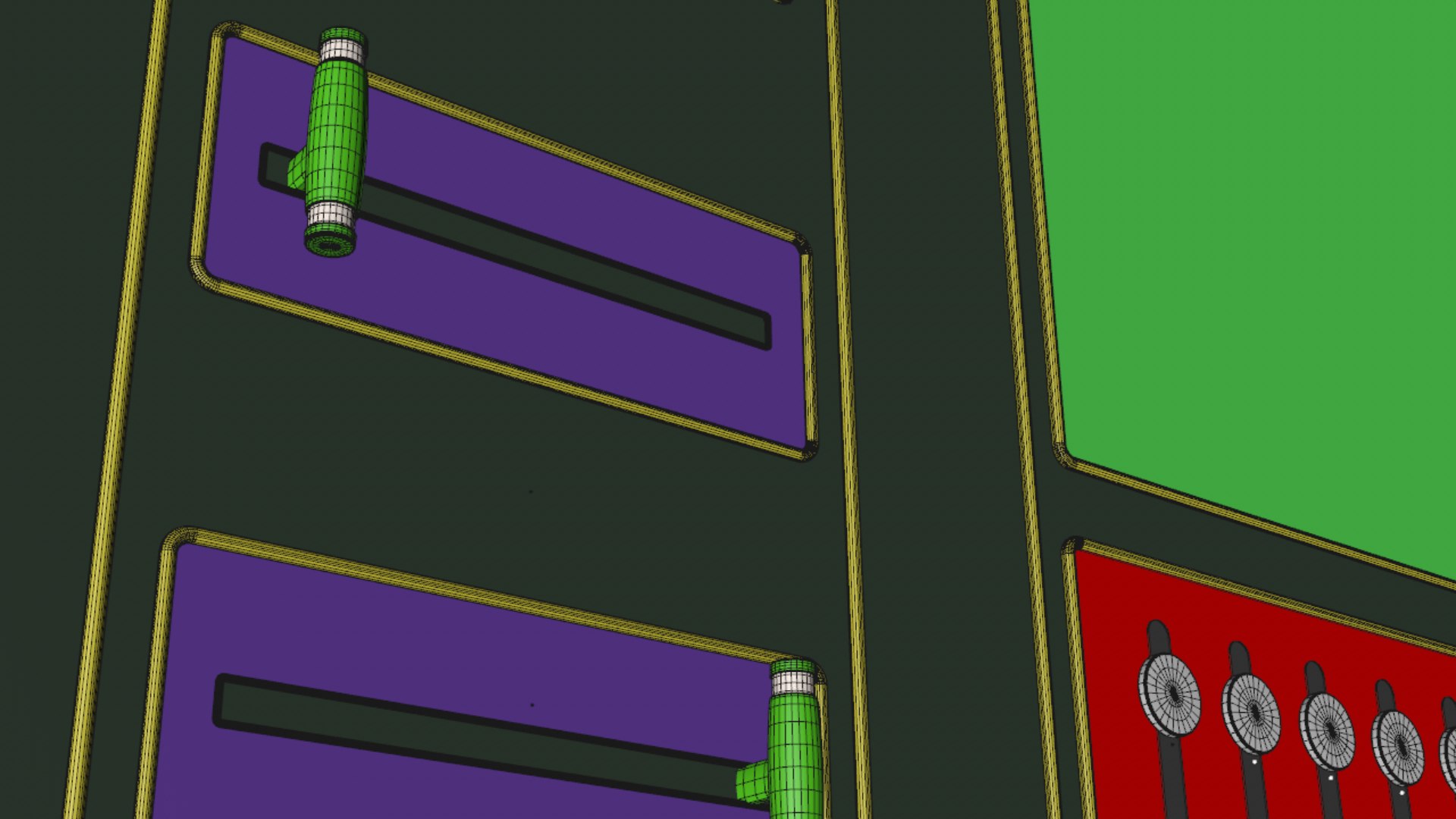 Cartoon Control Panel 3D - TurboSquid 2113808