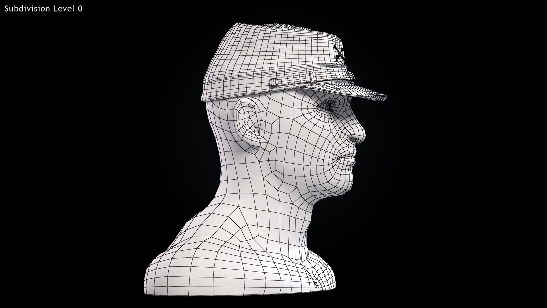 3D Model Civil War Kepi - TurboSquid 1739830