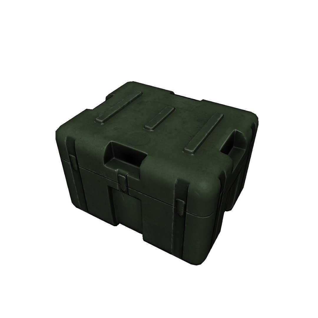 3d Model Military Box