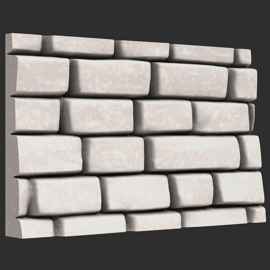 Stone Wall 49 3D Model - TurboSquid 2297263