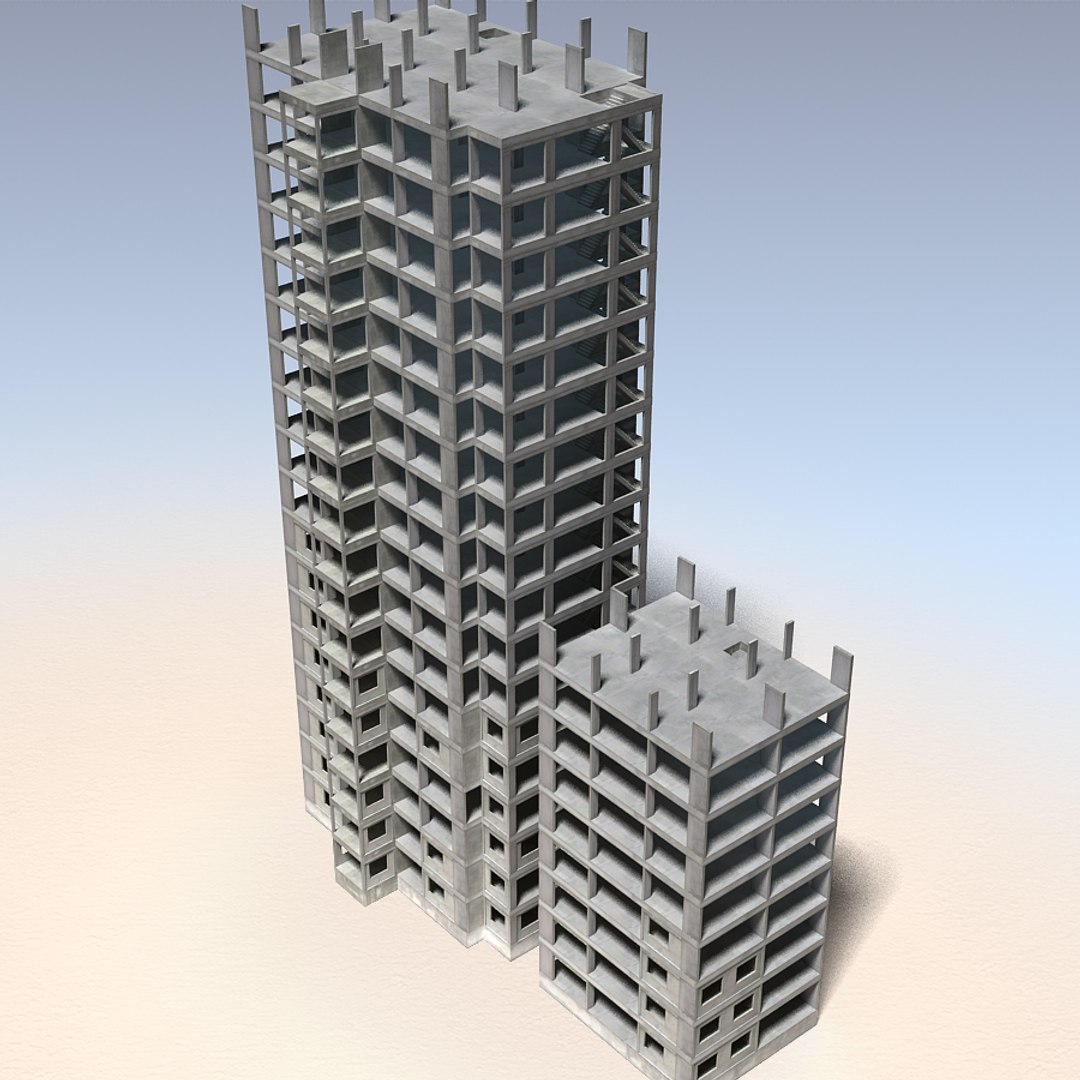 Building Construction 3d Model