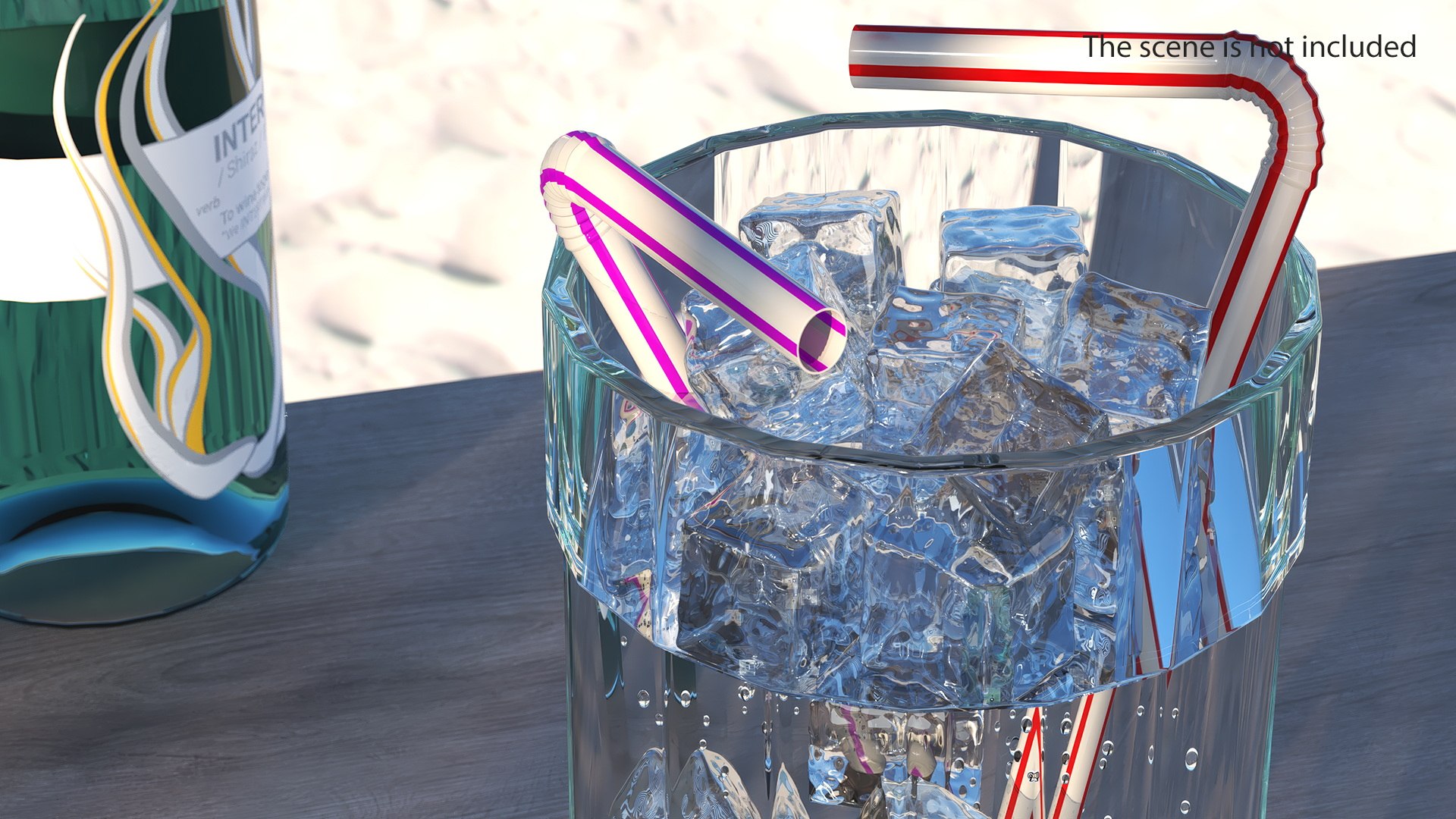 3D Model Frozen Ice Cubes - TurboSquid 2252298