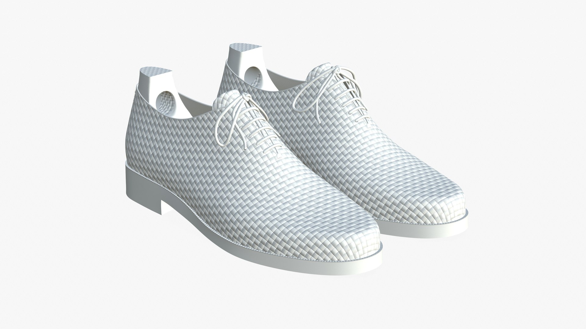 Weave Leather Shoes For Men New Design 3D model - TurboSquid 1953219