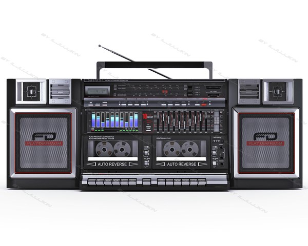 3dsmax legend boombox sharp wf-939
