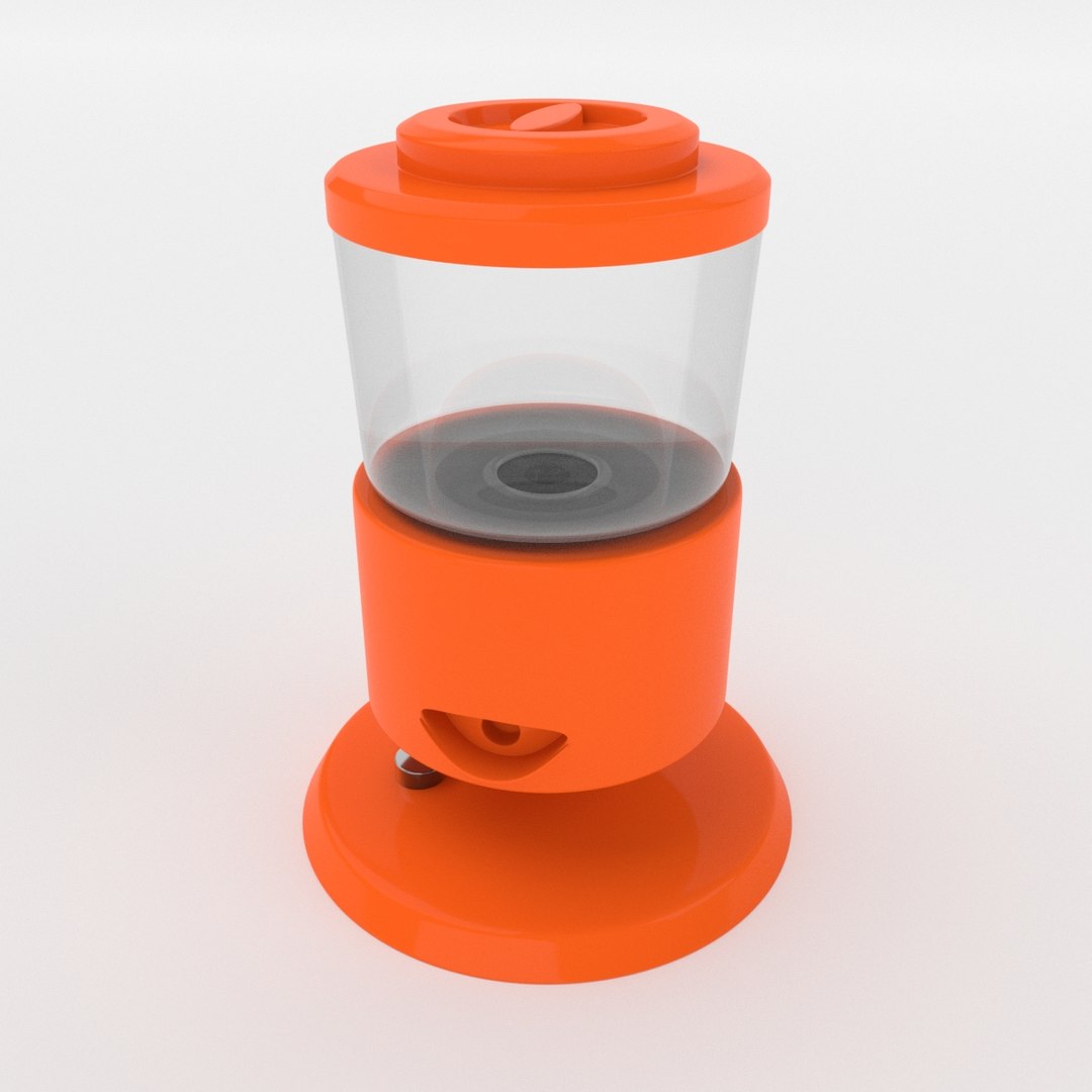 3d Model Candy Dispenser