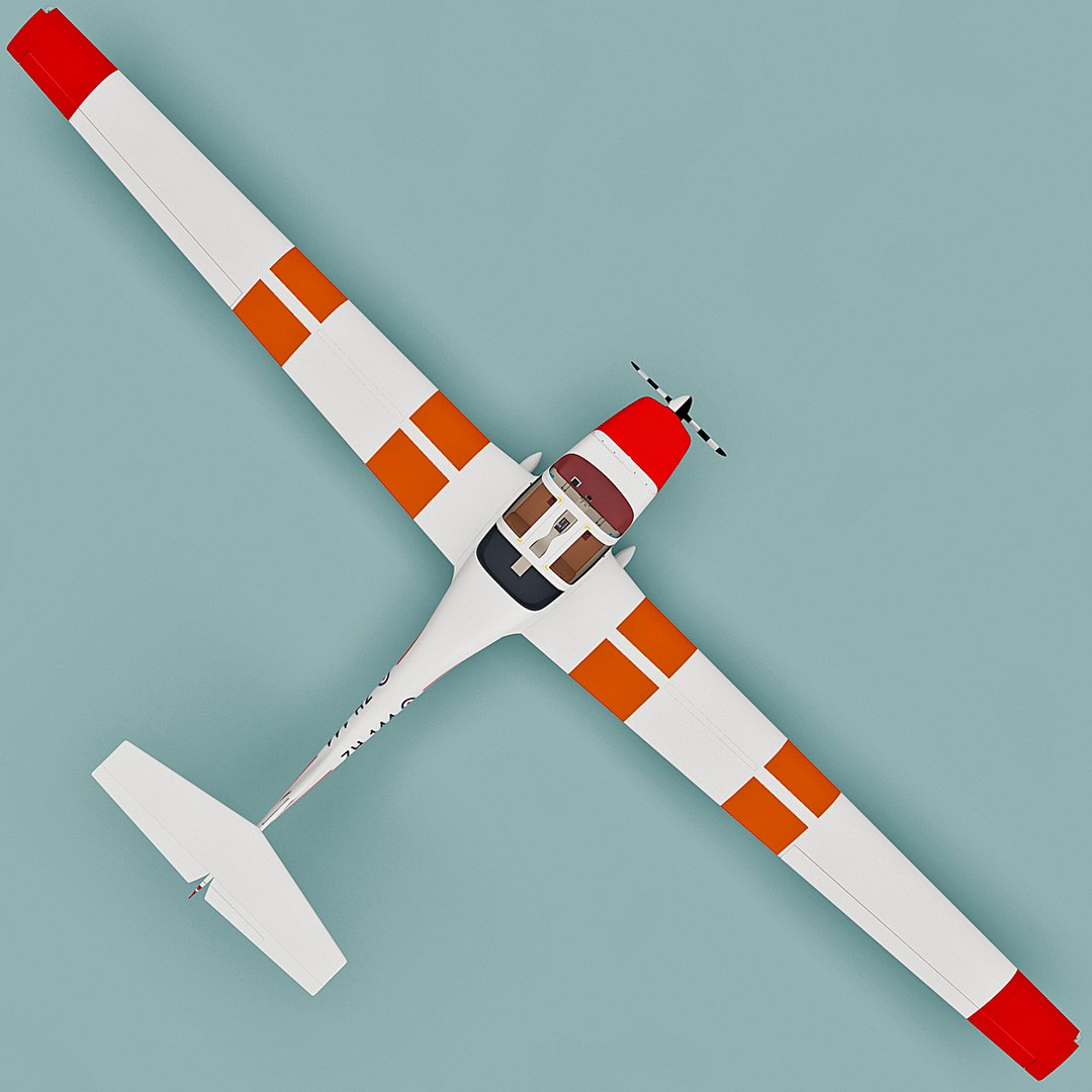 3d Model Motor Glider Grob G