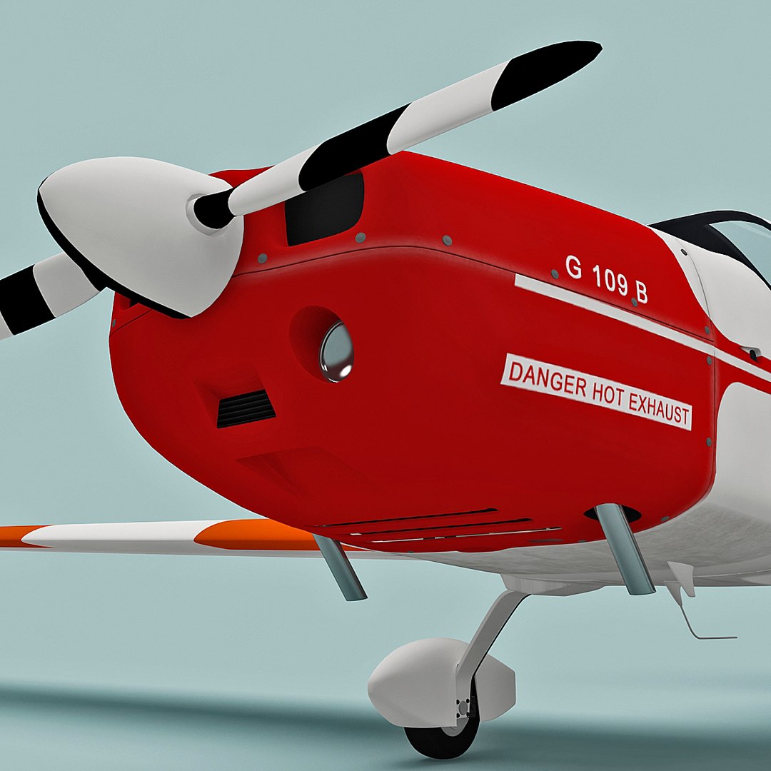 3d Model Motor Glider Grob G