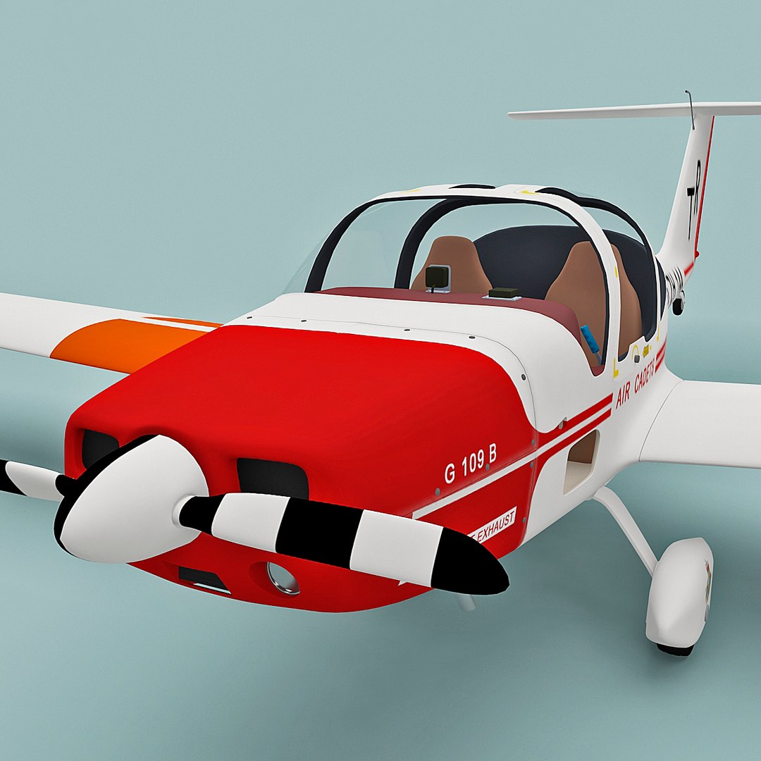 3d Model Motor Glider Grob G