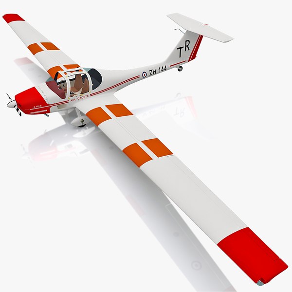 3d model motor glider grob g