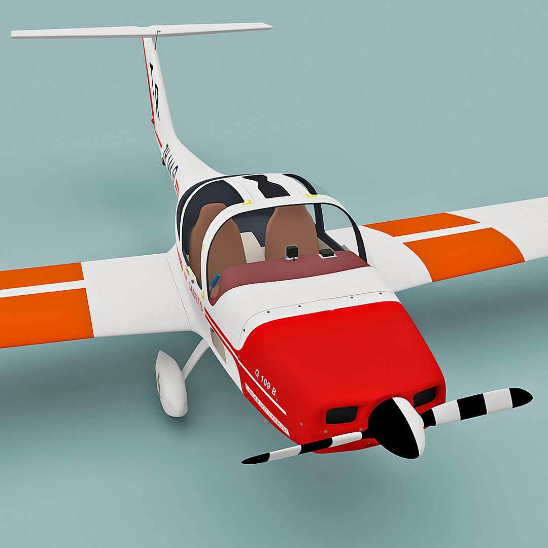 3d Model Motor Glider Grob G