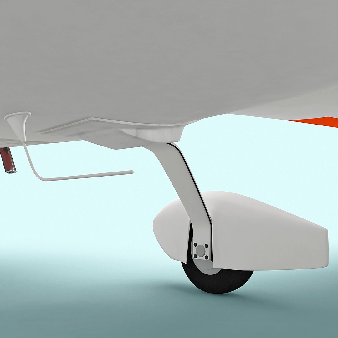 3d Model Motor Glider Grob G