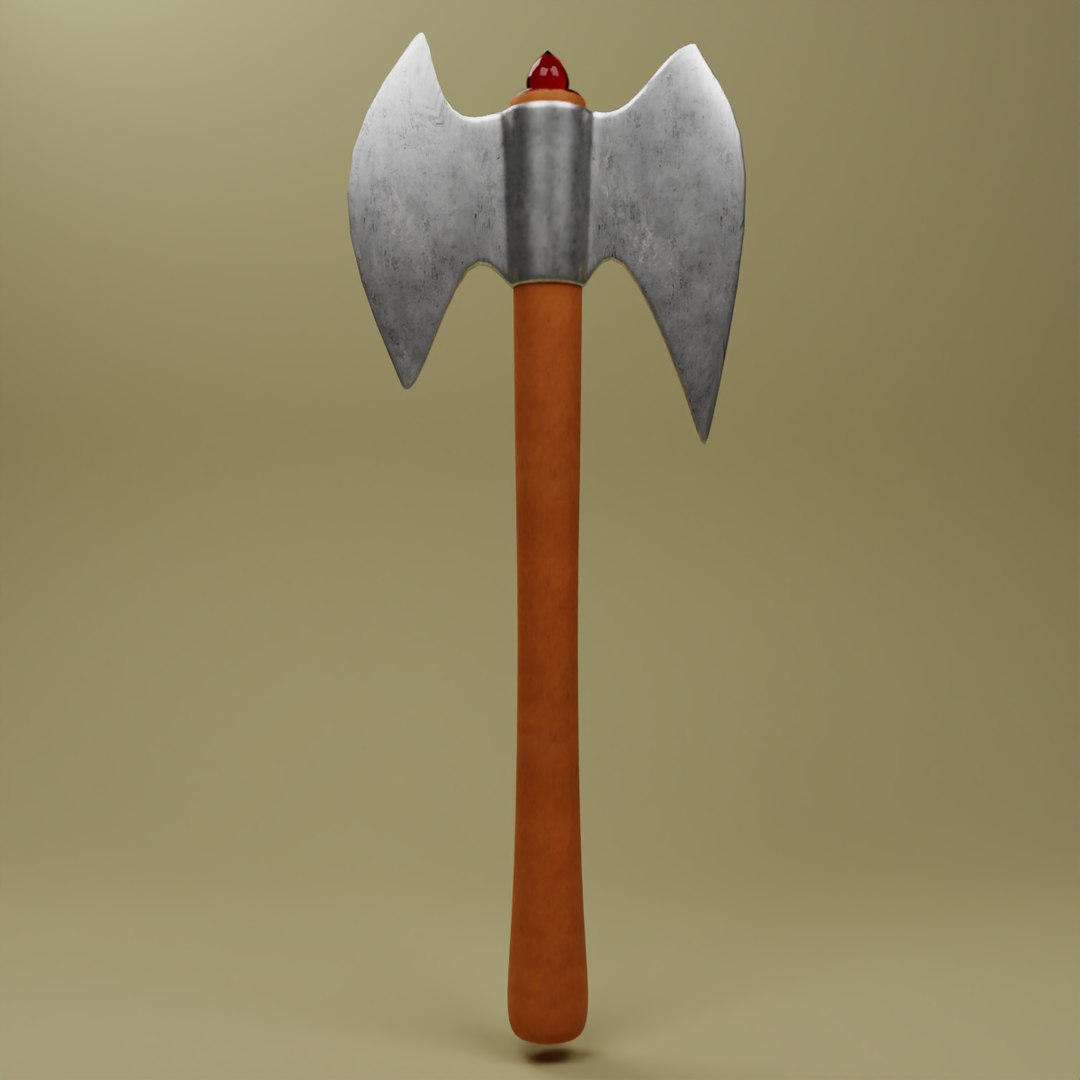 3D Battle Axe 3D Model - TurboSquid 2097551