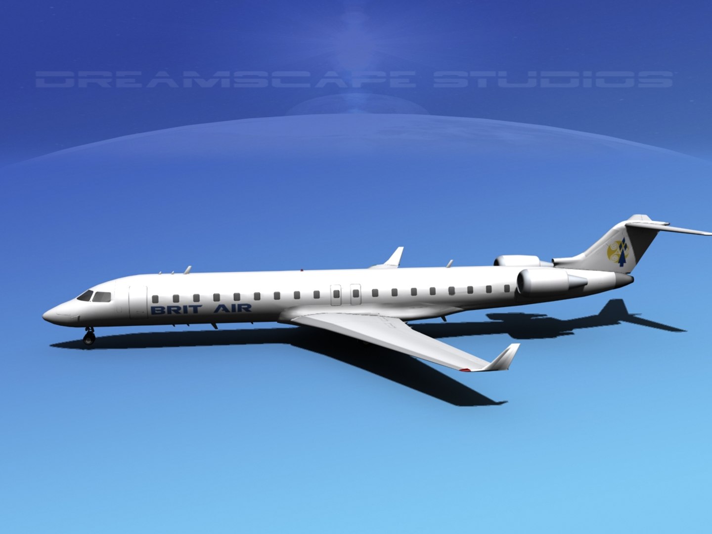 3d Crj700 Bombardier