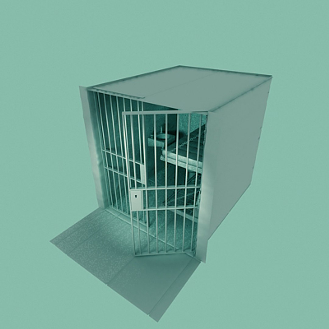 3d Model Prison Jail Cell
