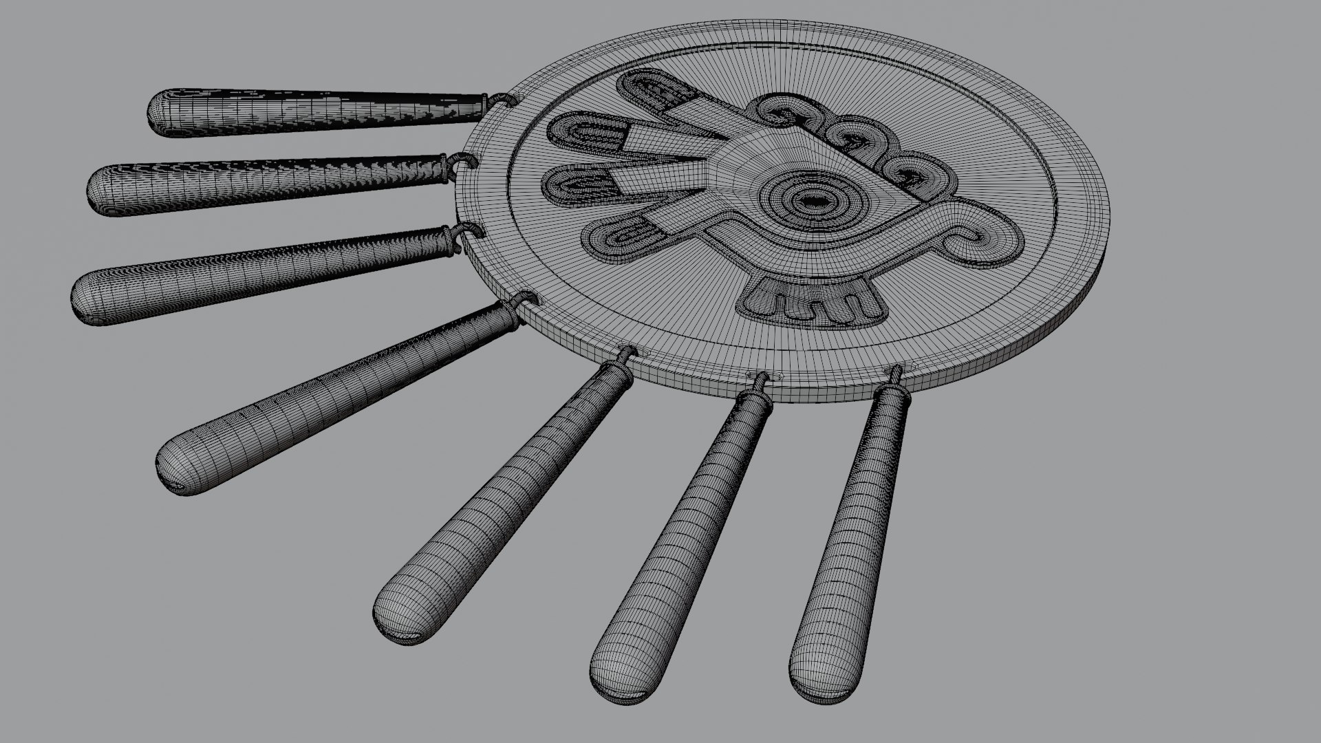 3D Aztec Atl Artifact - TurboSquid 2002322