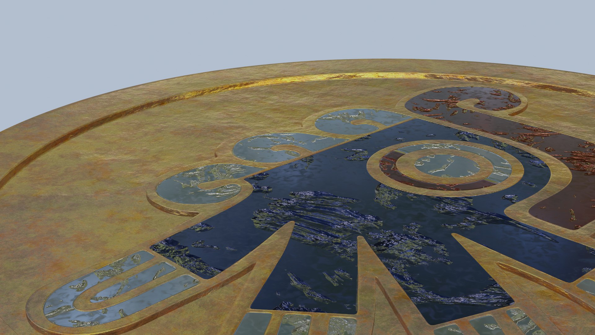 3D Aztec Atl Artifact - TurboSquid 2002322