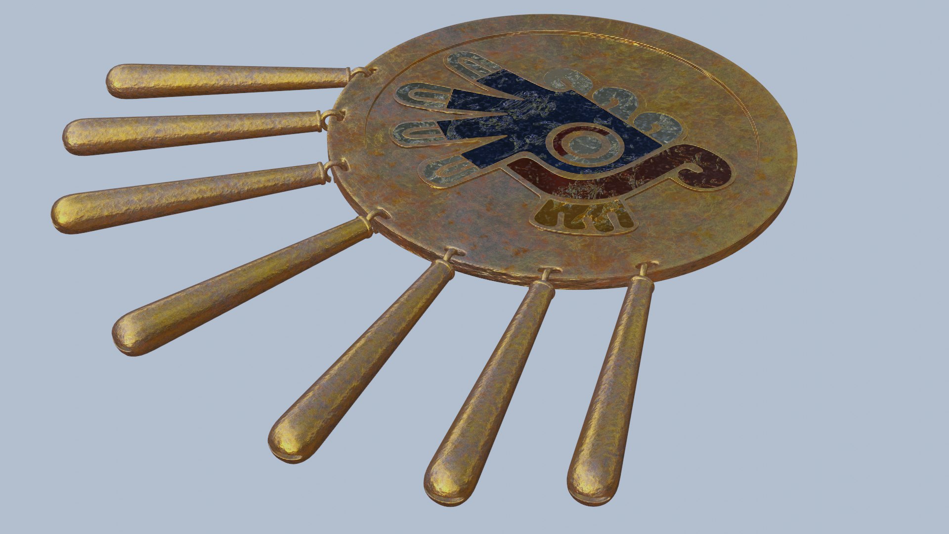 3D Aztec Atl Artifact - TurboSquid 2002322