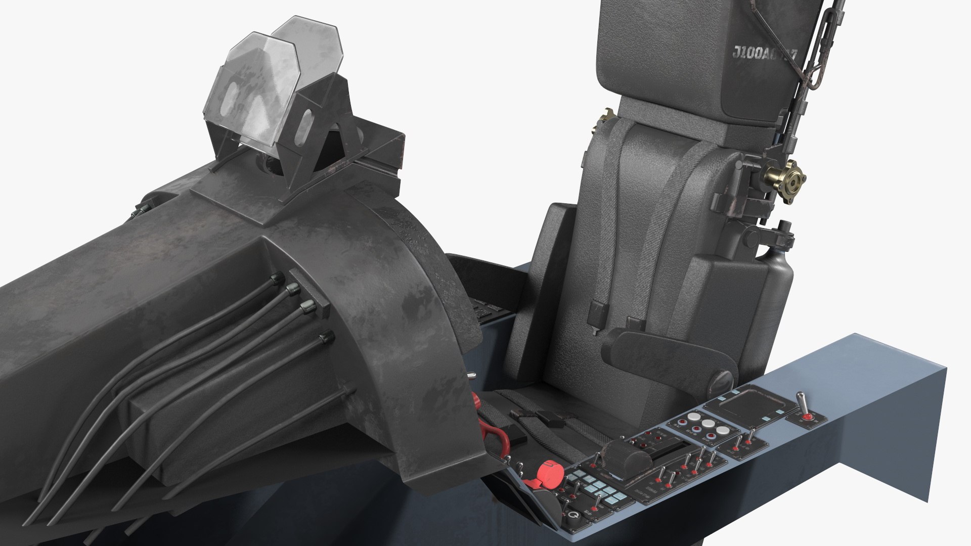 Chengdu J10 A Vigorous Dragon Cockpit 3D model - TurboSquid 1744190