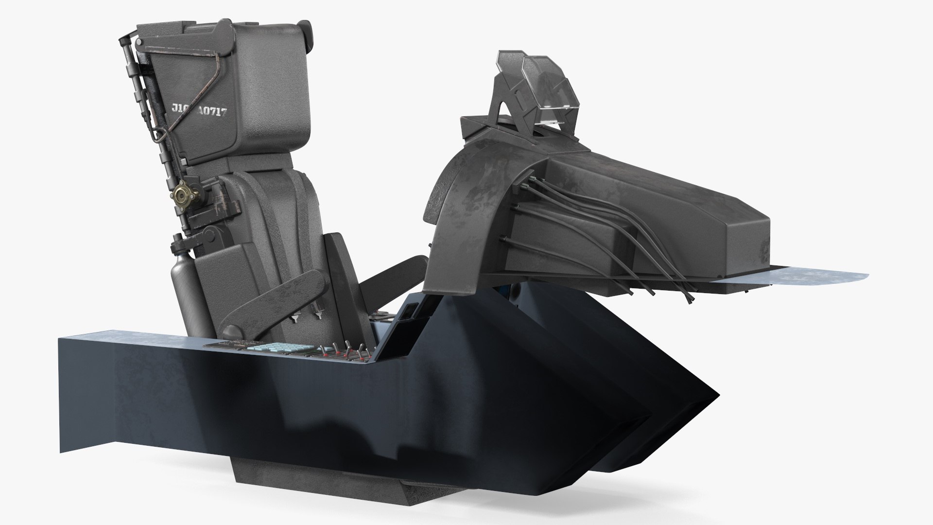 Chengdu J10 A Vigorous Dragon Cockpit 3D model - TurboSquid 1744190