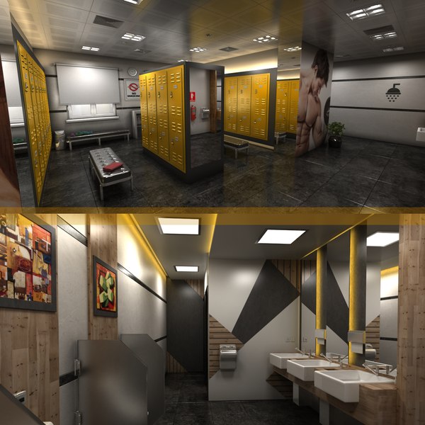 3D Locker-Room Models | TurboSquid