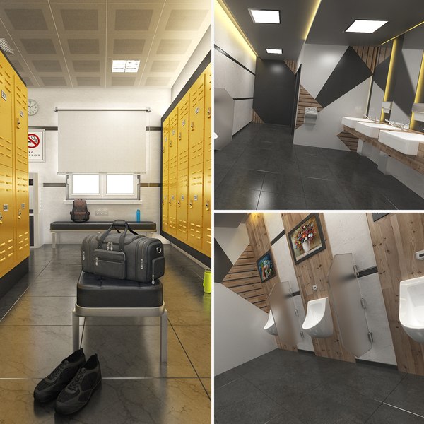 3D Locker-Room Models | TurboSquid