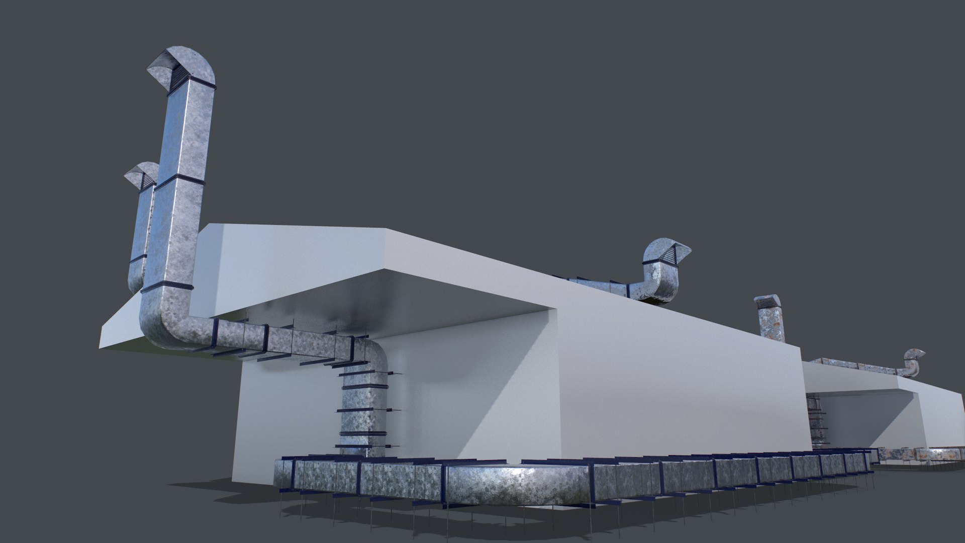 3D Pbr Vent Duct Pack - TurboSquid 1287068