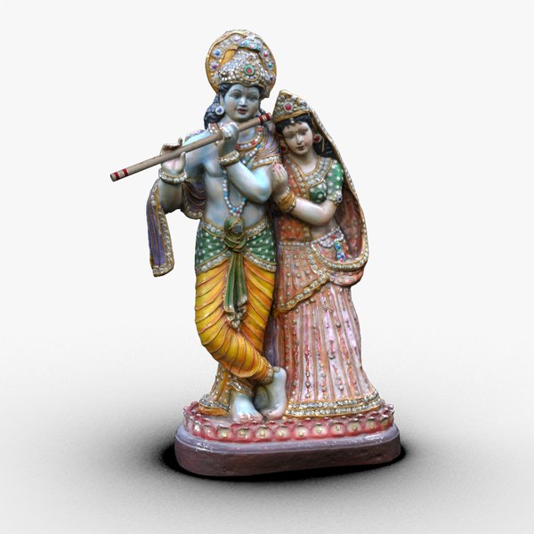 3D Radha-Krishna Models | TurboSquid