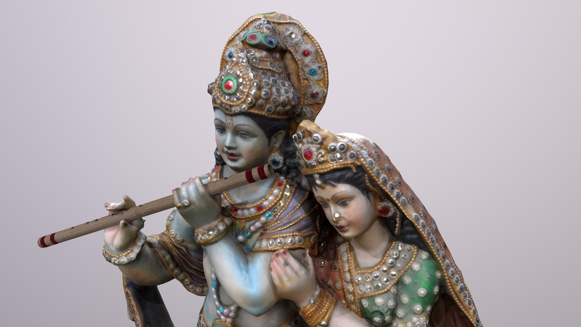 Krishna And Rhada Model - TurboSquid 1807556