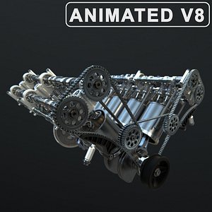 how does a w8 engine work