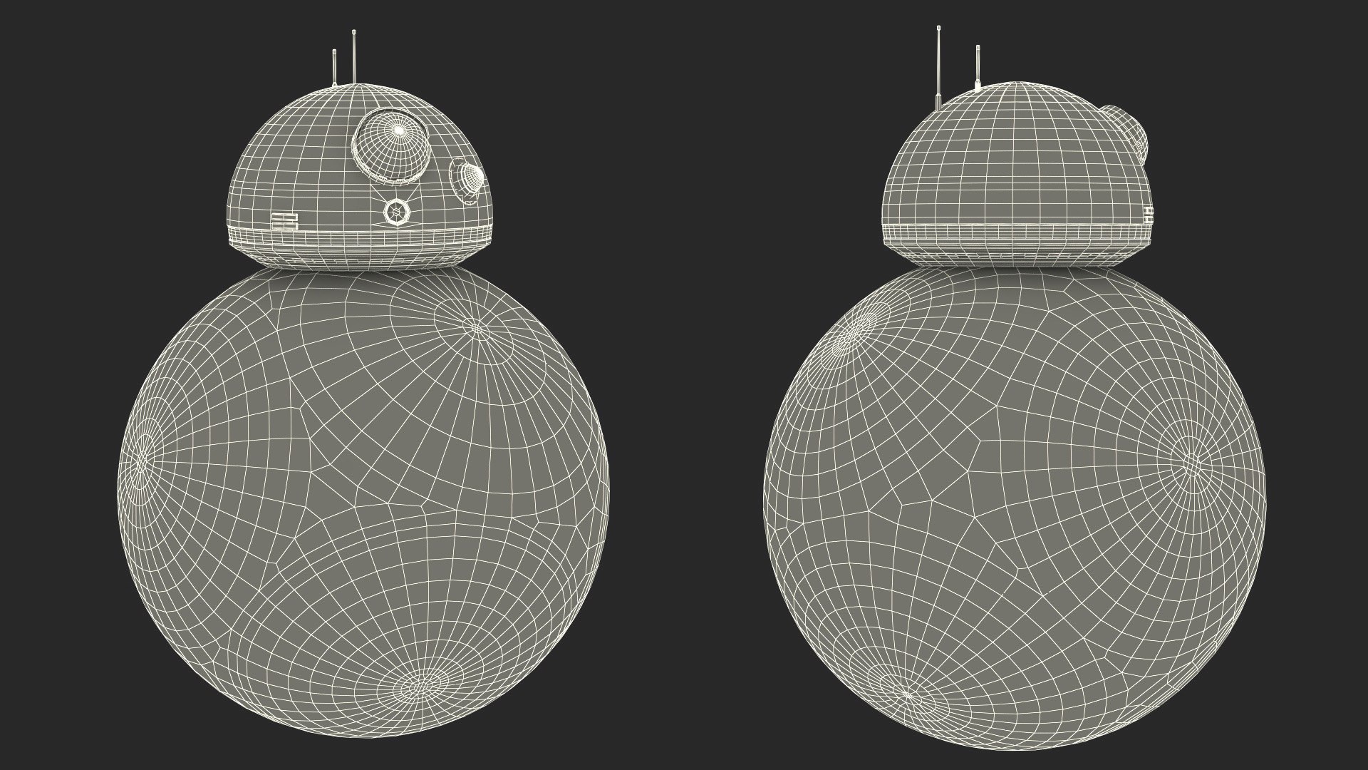 3D BB-8 Astromech Droid - TurboSquid 2320237