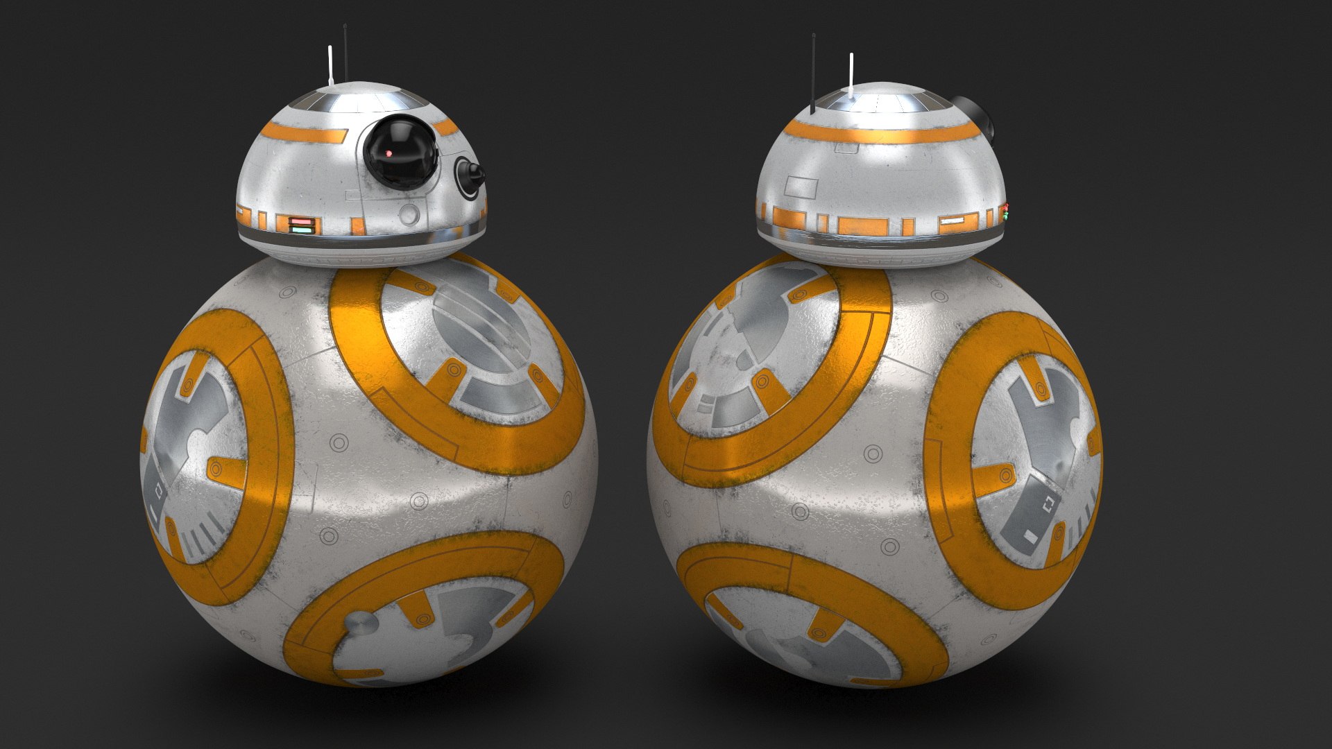 3D BB-8 Astromech Droid - TurboSquid 2320237