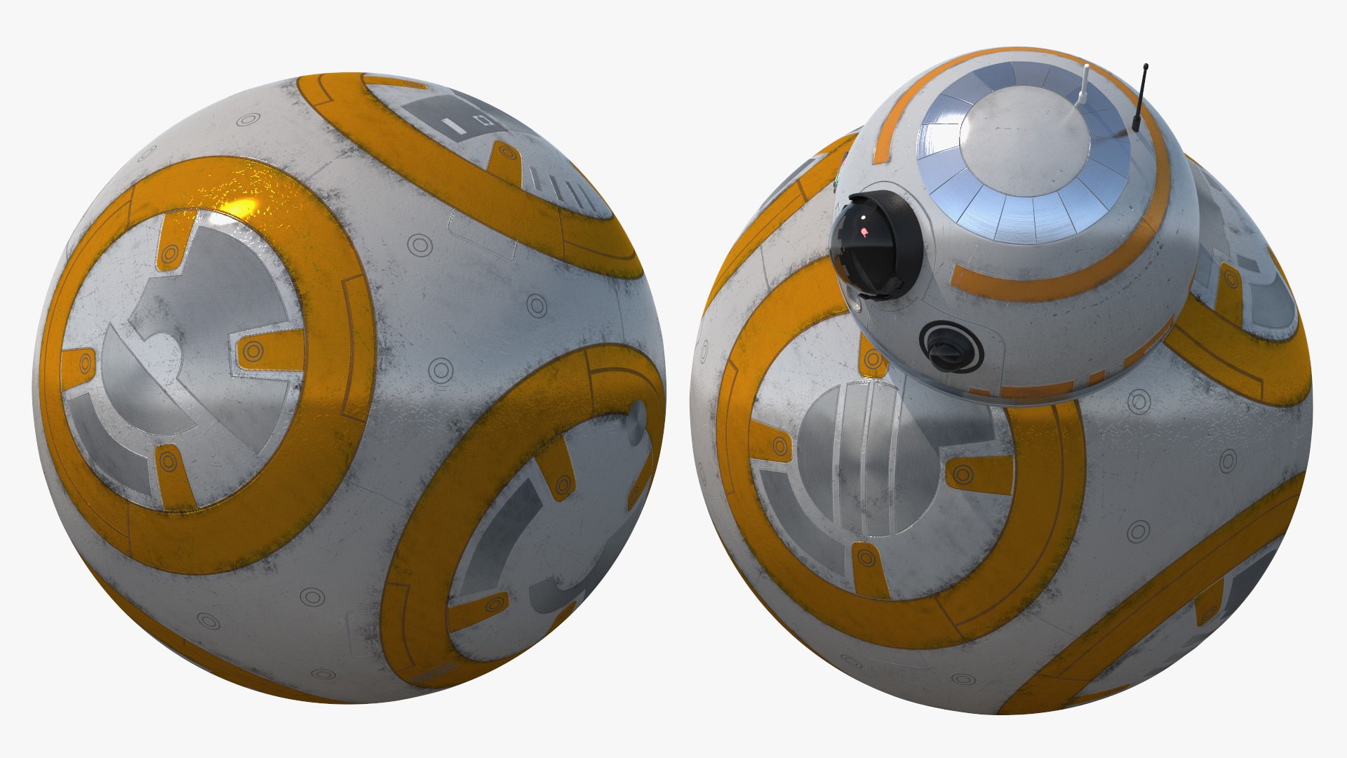 3D BB-8 Astromech Droid - TurboSquid 2320237