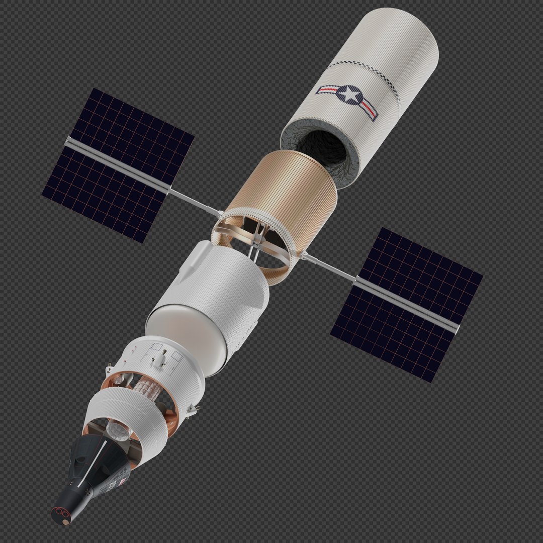 Manned Orbiting Laboratory 3D Model - TurboSquid 2274137