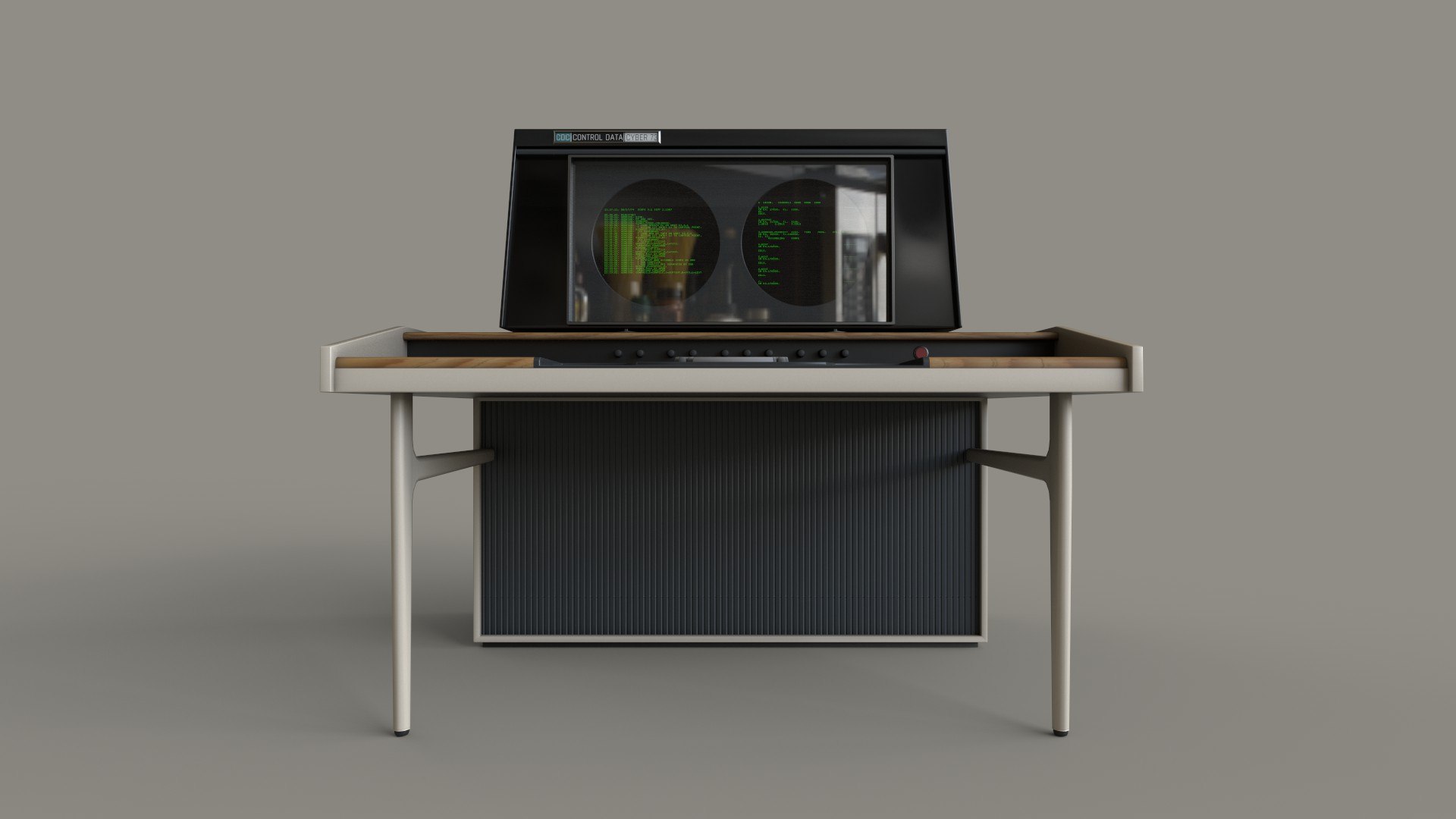 3D Retro Computer Terminal - TurboSquid 1914093